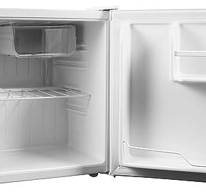 Emerson 1.6 Cu. Ft. Compact Refrigerator ENERGY STAR Fridge: Eco-Friendly Cooling, Ample Storage, Customized Temperature Control, and Versatile Placement for Convenience and Savings,White