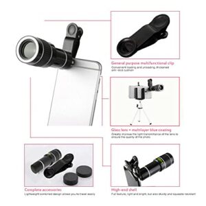 20X Zoom Lens with Tripod Telephoto Mobile Phone Lens Telescope for iPhone Samsung Other Smartphones Hunting Camping Sports