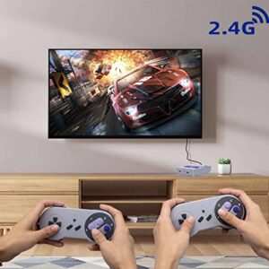 Super Classic Retro Game Console,HDMI Video Game System Built in 5000 Classic Games,Dual Game Controllers Wireless & Plug and Play.