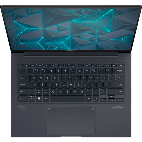 ASUS Zenbook 14X OLED Laptop, 14.5" WQXGA Touchscreen, 13th Gen Intel Core i7-13700H, 16GB RAM, 1TB PCIe SSD, Webcam, Thunderbolts, HDMI, Wi-Fi 6, Windows 11 Home, Gray