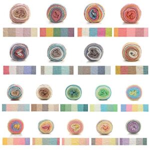 100g Rainbow Cotton Knitting Yarn 5 Strand Hand-Woven Crochet Thread for Blanket Yarn