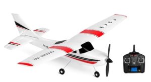 wltoys xk f949s cessna-182 500mm wingspan 2.4ghz 3ch 6-axis gyro remote control airplane with rc transmitter & lithium battery - rtf rc airplane toy vehicle for adults (helidirect)