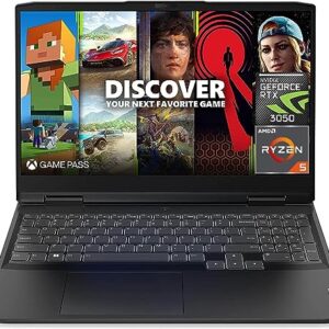 Lenovo 2023 Newest IdeaPad Gaming 3 Laptop, 15.6" FHD IPS Display, AMD Ryzen 5 6600H(Beats i5-12400), GeForce RTX 3050, 16GB DDR5 RAM, 512GB SSD, Wi-Fi6, Keyboard Backlit, Windows 11 Home, ‎Onyx Grey