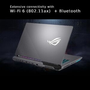 ASUS ROG Strix G15 Gaming Laptop, 15.6" FHD Display, NVIDIA GeForce RTX 3060, AMD Ryzen 7 4800H 4.2 GHz Processor, 64GB RAM 1TB SSD, Backlit Chiclet Keyboard 4-Zone RGB, Windows 11 Home, Gray