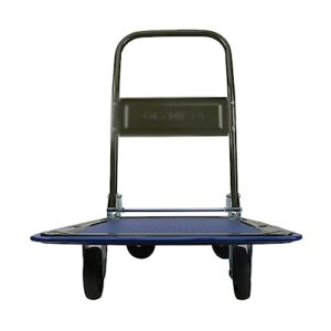 ylyajy 300 pound capacity heavy duty utility rolling cart