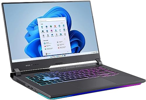 ASUS ROG Strix G15 Gaming Laptop, 15.6" FHD Display, NVIDIA GeForce RTX 3060, AMD Ryzen 7 4800H 4.2 GHz Processor, 16GB RAM 1TB SSD, Backlit Chiclet Keyboard 4-Zone RGB, Windows 11 Home, Gray