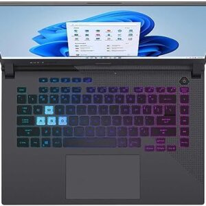 ASUS ROG Strix G15 Gaming Laptop, 15.6" FHD Display, NVIDIA GeForce RTX 3060, AMD Ryzen 7 4800H 4.2 GHz Processor, 16GB RAM 1TB SSD, Backlit Chiclet Keyboard 4-Zone RGB, Windows 11 Home, Gray