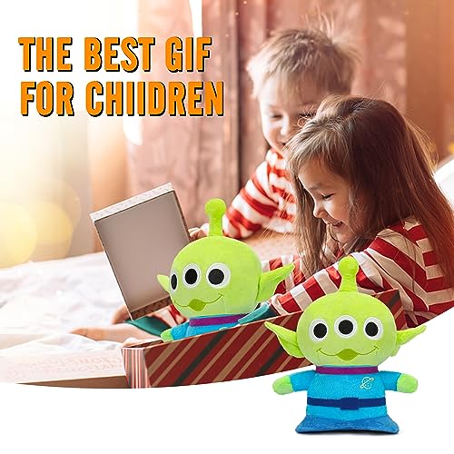 The Total Mobilization Alien Three Eyes Cute Plush Doll, 9.8 inch 25 cm Soft Doll, Cartoon Cute Stuffed Toy, The Best Gift for Children.