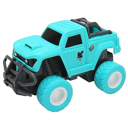 RC Race Car Toy, ABS 1/24 High Speed Remote Control Car Toy for Children Gift (Green Blue)