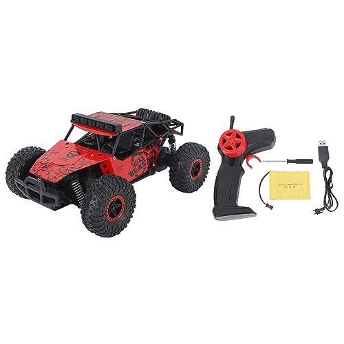 HEEPDD RC Toy Cars, Strong Adhesion Anti Slip 2.4Ghz Offroad Car for Gift (Red)