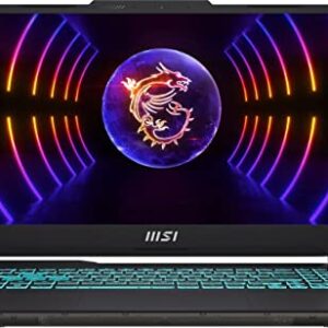 MSI Cyborg 15 A12VF 2023 Gaming Laptop 15.6" FHD IPS 144Hz 10-Core 12th Intel i7-12650H 32GB DDR5 2TB SSD NVIDIA GeForce RTX 4060 8GB GDDR6 Wi-Fi 6 Backlit Keyboard Windows 11 Home w/ONT 32GB USB