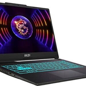 MSI Cyborg 15 A12VF 2023 Gaming Laptop 15.6" FHD IPS 144Hz 10-Core 12th Intel i7-12650H 32GB DDR5 2TB SSD NVIDIA GeForce RTX 4060 8GB GDDR6 Wi-Fi 6 Backlit Keyboard Windows 11 Home w/ONT 32GB USB