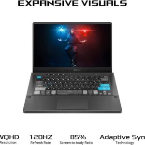 ASUS ROG Zephyrus G14 Alan Walker SE Gaming Laptop | 14" WQHD 120Hz | AMD 8-Core Ryzen 9 5900HS (>i7-10370H) | 40GB DDR4 1TB SSD | GeForce RTX3050Ti 4GB | Backlit USB-C Win10Pro + 32GB MicroSD Card