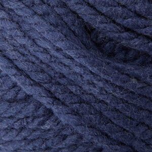 Bernat Big Ball Chunky Solid Yarn, 14 oz, Gauge 6 Super Bulky, 100% Acrylic, Faded Denim (Pack of 2)