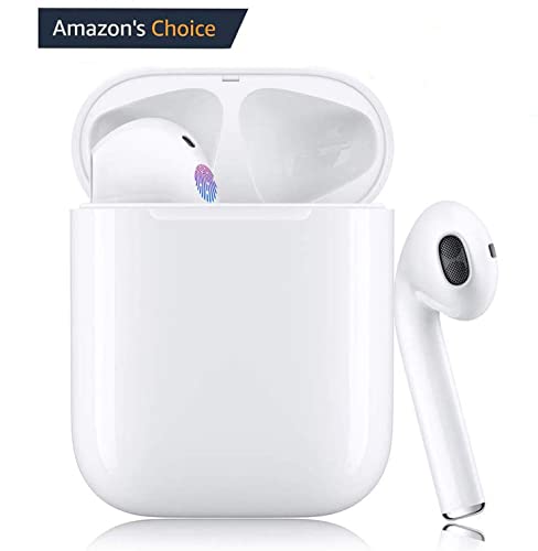 Wireless Earbuds, Bluetooth Earbuds Touch Control Stereo Sound Bluetooth Headphones with Mic, 35H Playtime IPX7 Waterproof Wireless Ear Buds with Type C Charging Case for airpod iPhone Android iOS