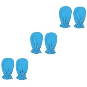 gel gloves 3 pairs exfoliating hand mask black disposable gloves moisturizing hand gloves hand lotions womens glove gel spa gloves flannel blue hand spa gloves disposable