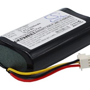 FOUNCY Battery Replacement for Citizen Part NO: BA-10-02, CMP-10 Mobile Thermal Printer