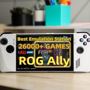 RetroBat Batocera Game Card System for ROG Ally, 512GB Micro SD Card Built-in 26000 Retro Game System Emulator for ROG Ally, RetroBat Retro Game System for ROG Ally