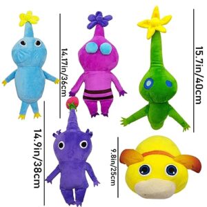 P-rimin Plush Toy,5PCS P-rimin Game PP Material Short Plush Cool Soft Doll Gift for Kids