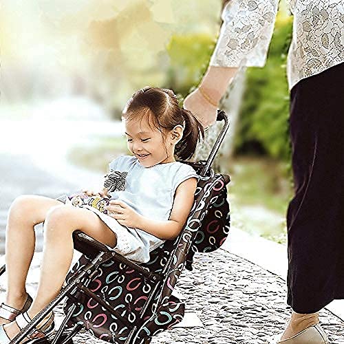 LAJUU Trolleys,Shopping Cart Home Climb Stairs Shopping Cart with Waterproof Bag Household Trolly with Seat Steel Frame Shopping Cart Pull Rod Cart Storage Bag Grocery Cart/G