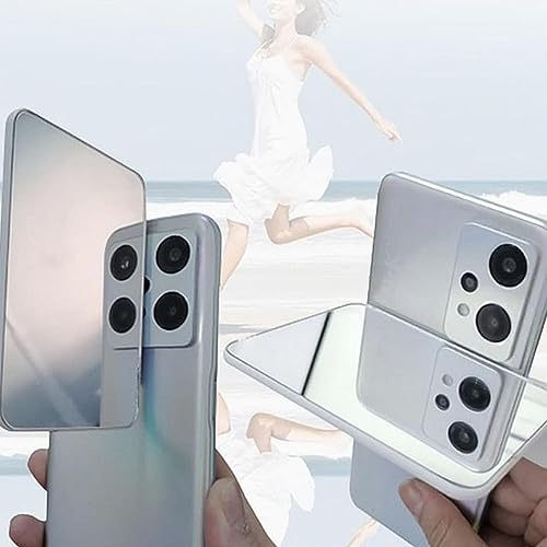 Mirror Reflection for Phone Camera - Smartphone Camera Mirror Reflection Clip Kit, Creative Selfies, Durable Materials, Easy to Use - Perfect Tool for Master Photographers! (White)