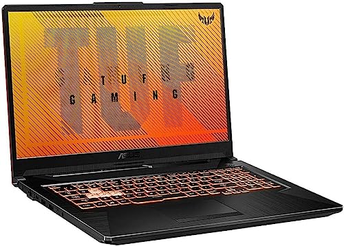 ASUS 2023 TUF FA706 Gaming Laptop 17.3” 144Hz FHD IPS Display AMD 6-Core Ryzen 5 4600H 16GB DDR4 1TB NVMe SSD NVIDIA GeForce GTX 1650 4GB GDDR6 WiFi AC RJ45 USB-C RGB KB Windows 10 Pro w/USB