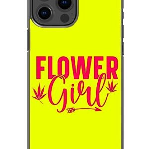 Flower Girl Funny Stoner Sarcastic Pattern Art Design Anti-Fall and Shockproof Gift iPhone case (iPhone 12 Mini)