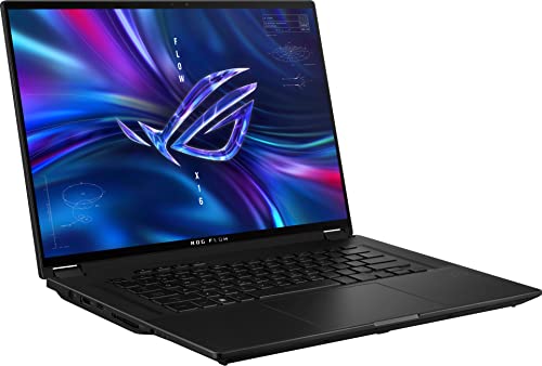 ASUS 2023 ROG Flow X16 Gaming Laptop, 16" WQXGA 165Hz Touchscreen 2-in-1 Design, AMD Ryzen 9 6900HS, NVIDIA GeForce RTX 3060, 32GB DDR5 RAM, 1TB SSD, WiFi 6E, Backlit Keyboard, Windows 11 Home