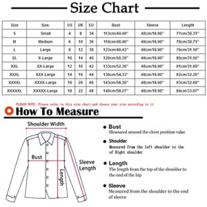 fesfesfes Women Zip Up Hoodie Casual Long Hoodies for Women Tunic Sweatshirts Jackets Winter Coat with Pockets Plus Size