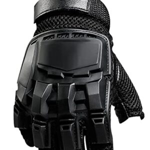 MFCT Tactical Techwear Gloves for Men (Black1, Large)