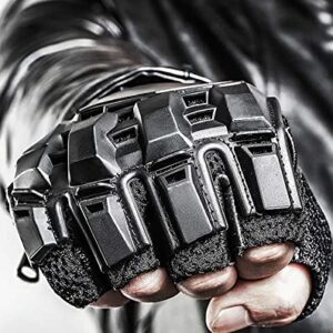 MFCT Tactical Techwear Gloves for Men (Black1, Large)