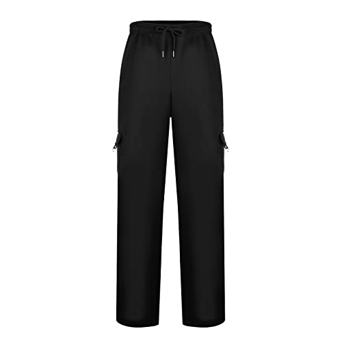 Willisos Sweatpants for Men Loose Fit, Mens Sweatpants Joggers Athletic Pants Loose Fit Drawstring Trousers Pants with Pocket