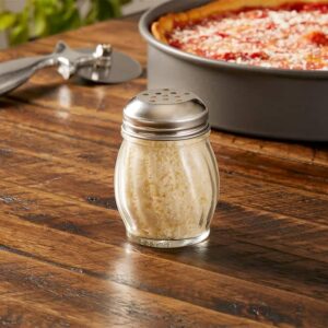 American Metalcraft Lexan Cheese Shaker Set, 1 Count (Pack of 2), Silver