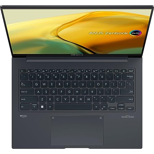 ASUS 2023 Zenbook 14X 14.5 Touchscreen 2.8K 120Hz OLED Laptop Computer, 13th Gen Intel 14-Core i7-13700H, 16GB LPDDR5 RAM, 2TB PCIe SSD, WiFi 6E, Bluetooth 5.3, Backlit KB, Windows 11 Pro, BROAG