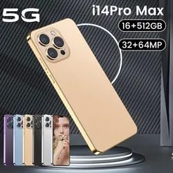 i 14 Pro Max Cell Phone 7.3 inch Big Screen 5G Smartphone 16GB + 512GB Dual SIM Android Mobile i Phone I14 PRO MAX