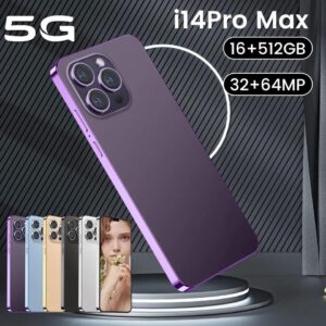 i 14 Pro Max Cell Phone 7.3 inch Big Screen 5G Smartphone 16GB + 512GB Dual SIM Android Mobile i Phone I14 PRO MAX