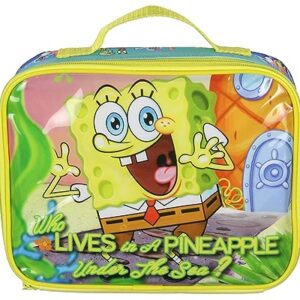 INTIMO Nickelodeon SpongeBob SquarePants Bikini Bottom Lunch Box Tote Bag