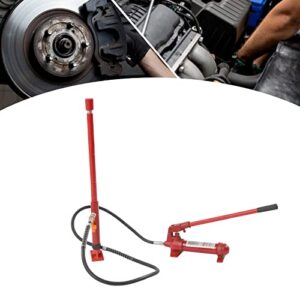 Portable Hydraulic Ram Porta Power Kit Hydraulic Jack Auto Body Frame Repair Kit Car Repair Tools with Carrying Storage Case (4 Ton)