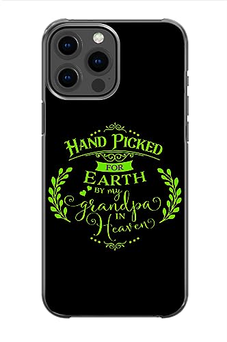 Hand Picked For Earth By My Grandpa In Heaven Sweet Cute Pattern Art Design Anti-Fall and Shockproof Gift iPhone case (iPod 6)