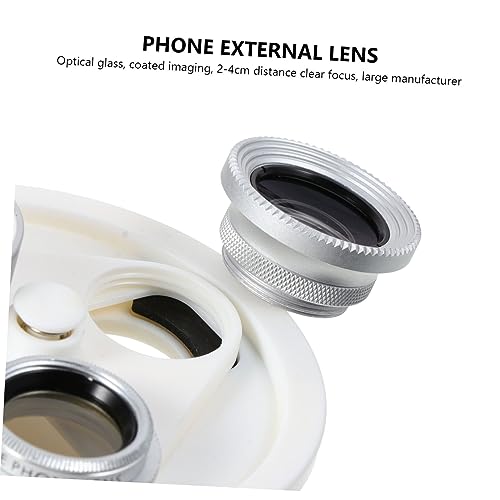 Abaodam 1pc Rotate Phone Camera Mens Travel Accessories Mens Gifts fisheye Lens Macro Camera Fish Eyes Lens for Phone Moment Lens Professional Camera Lens 4-in-1 Mobile Phone Camera Lens