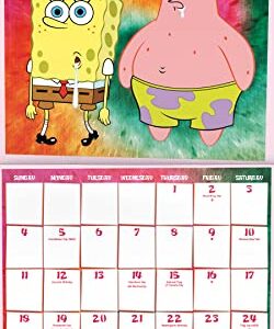 SpongeBob Squarepants Calendar 2024 - Deluxe 2024 SpongeBob Wall Calendar Bundle with Over 100 Calendar Stickers (SpongeBob Gifts, Office Supplies)