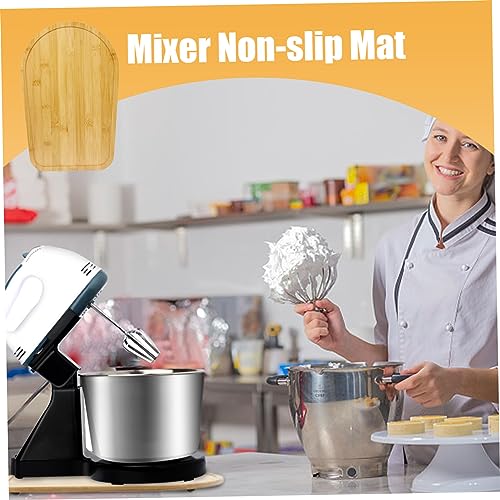 Appliance Slider Bamboo Mixer Slider Kitchen Appliance Sliders for 4.5-5qt Countertop Mixer Mover Sliding Tray Stand Mixer Appliance Moving Tray Small Appliance Slider Stand Mixer Mat Slider Applianc