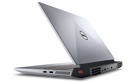 Dell G15 Gaming Laptop | 15.6" FHD 120Hz Anti-Glare Display | AMD 6-Core Ryzen 5 6600H Processor (>i7-11370H) | 16GB DDR5 1TB SSD | GeForce RTX 3050 4GB Graphics | Backlit HDMI USB-C Win11 Silver