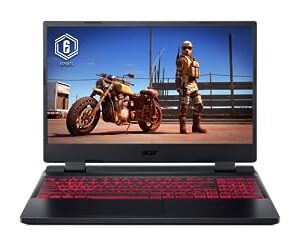 acer Nitro 5 Gaming Laptop | 15.6" FHD 144Hz | 12th Gen Intel 12-Core i5-12500H (>i7-11800H) | 16GB DDR4 512GB SSD | GeForce RTX 3050 4GB | Backlit Thunderbolt USB-C Win11Pro + 32GB MicroSD Card