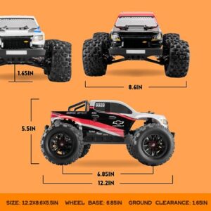 FAIRRC EAZYRC Fast RC Trucks for Adults 1/18 Chevrolet Colorado Off-Road RC Trucks, 4X4 RTR Brushless RC Trucks, 45+km/h Speed, Hobby Electric RC Monster Trucks, Oil Filled Shocks,RC Trucks Black