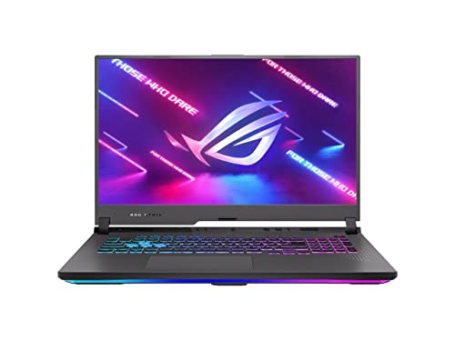 ASUS ROG Strix G17 Gaming & Entertainment Laptop (AMD Ryzen 9 6900HX 8-Core, 32GB DDR5 4800MHz RAM, 2x1TB PCIe SSD RAID 0 (2TB), GeForce RTX 3070 Ti, 17.3" Win 11 Home) with DV4K Dock