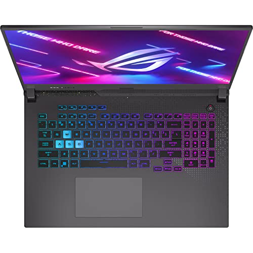 ASUS ROG Strix G17 Gaming & Entertainment Laptop (AMD Ryzen 9 6900HX 8-Core, 32GB DDR5 4800MHz RAM, 2x1TB PCIe SSD RAID 0 (2TB), GeForce RTX 3070 Ti, 17.3" Win 11 Home) with DV4K Dock