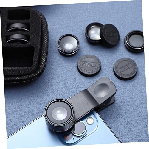 Abaodam 1 Set Mobile Phone Camera Lens tech Gifts Multifunctional Lens Camera Lens Kit Portable Lens s10 Practical Lens Tablet Phone fisheye Lens Durable Lens Filter Taste Packaging: TPU