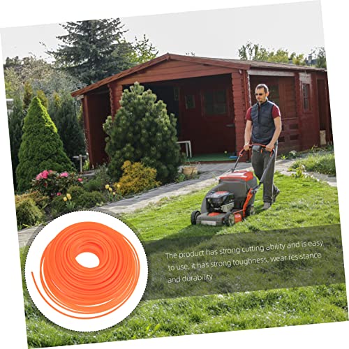 Yardwe 4pcs for Xcm Cutter Spool Supplies Professional Steel Trailer Wire Cutters Cordless Round Landscape Mower Grass Mowers Accessory Orange Rope Accessories Trimmer Brush Replacement