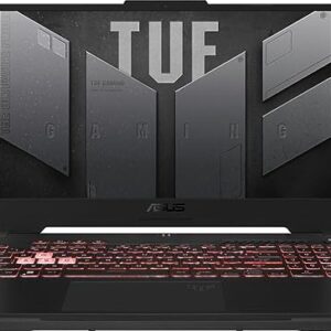 ASUS 2023 TUF F15 Gaming Laptop, 15.6” 144Hz FHD Display, AMD Ryzen 7 6800H Processor, GeForce RTX 3050Ti, 32GB DDR5 RAM, 1TB PCIe, Wi-Fi 6, Windows 11 Home